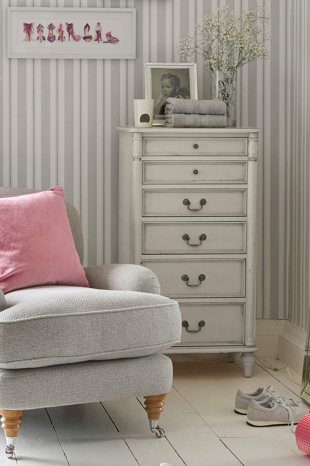 Clifton 6 Drawer Tall Chest – We Interiors